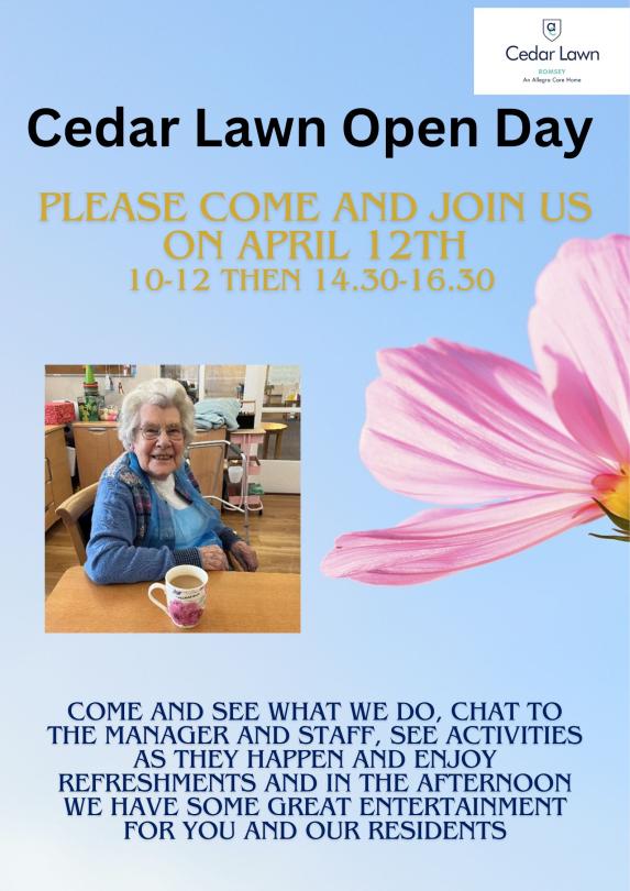 Cedar Lawn Open Day